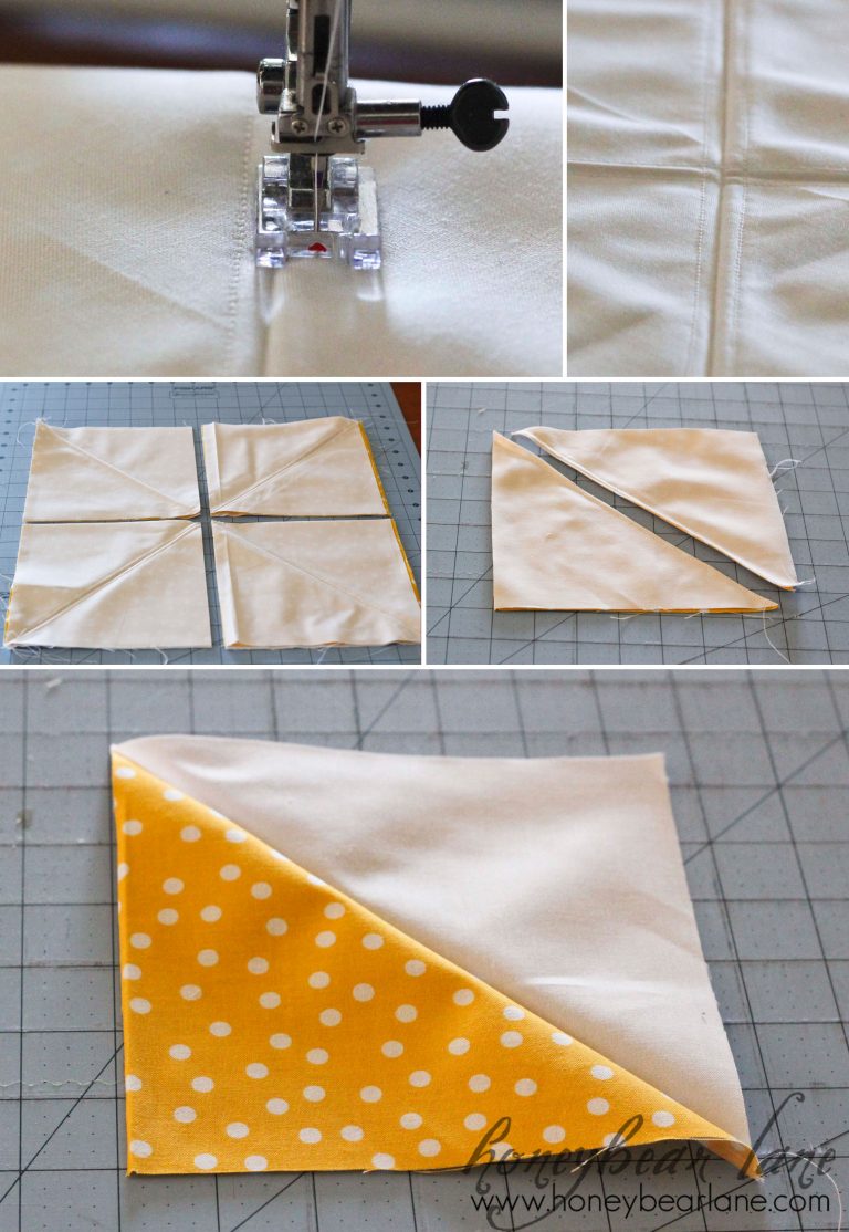 Quilting Shortcut: the Eight Square Method - Honeybear Lane