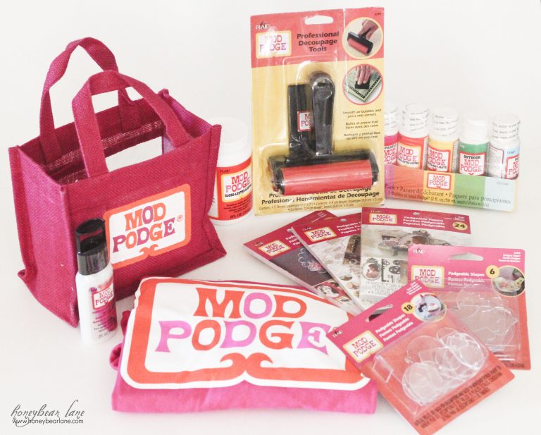Mod Podge Rocks Book and Prize Pack Giveaway! - Honeybear Lane