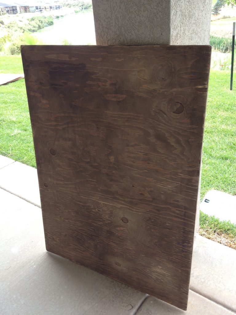 Make a Train Table with Plywood and a Coffee Table! - Honeybear Lane