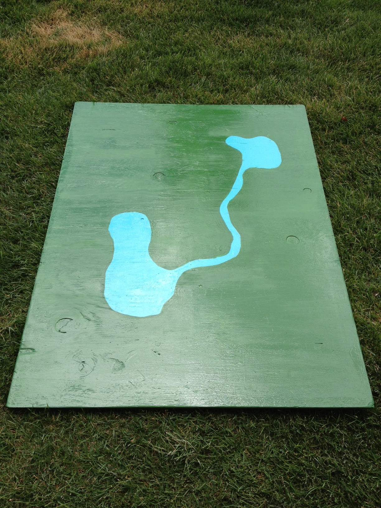 Make a Train Table with Plywood and a Coffee Table! - Honeybear Lane