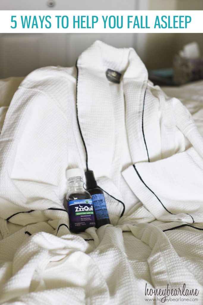 5 ways to help you fall asleep - Honeybear Lane