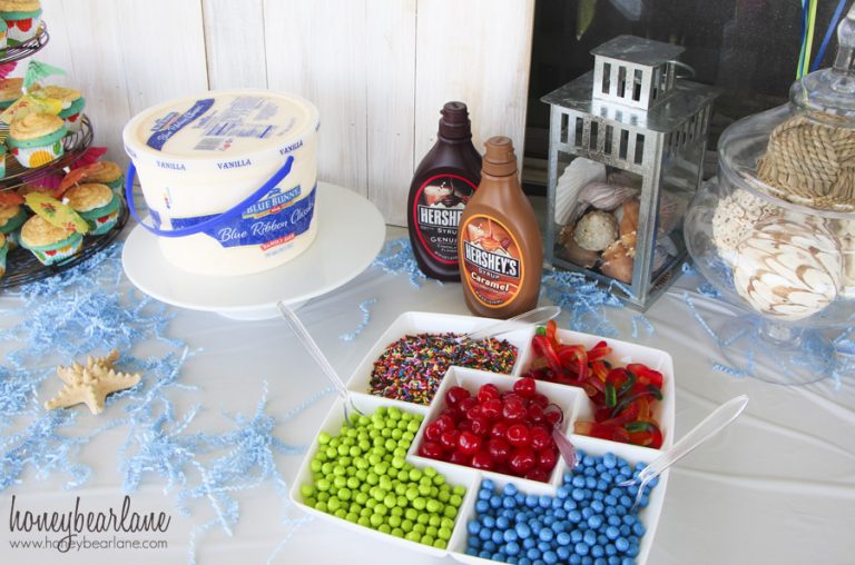 Water Themed Birthday Party - Honeybear Lane