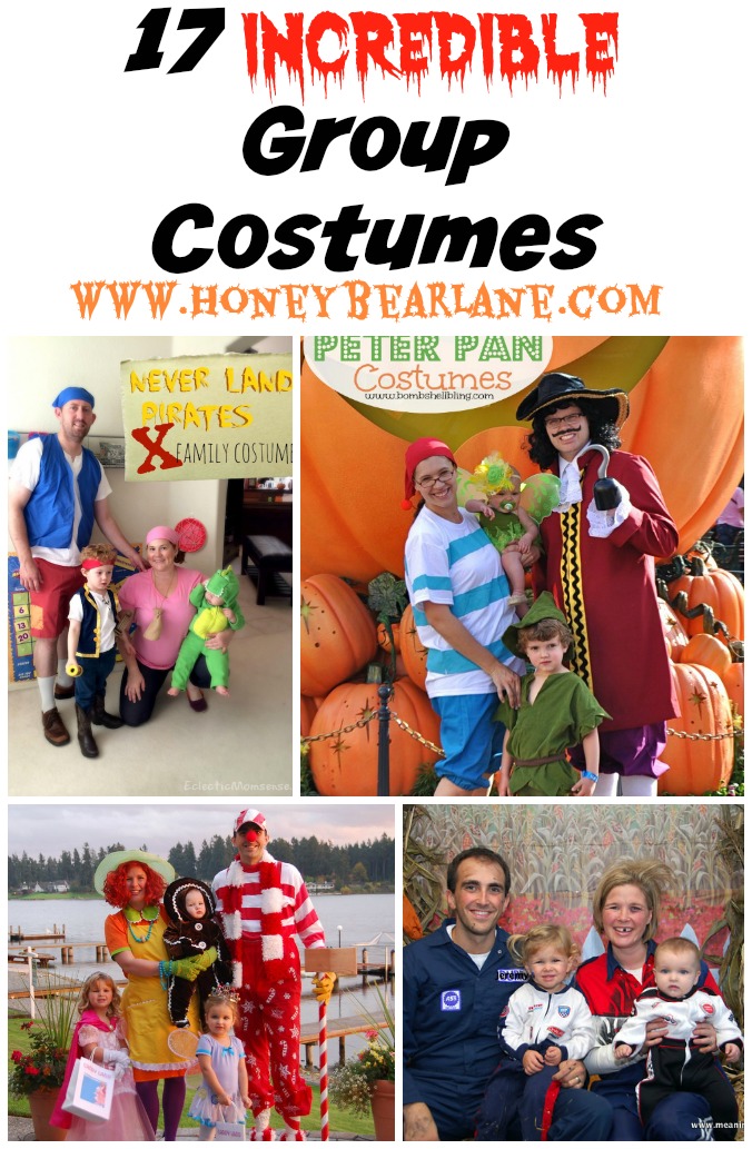 17 Incredible Group Costumes - Honeybear Lane