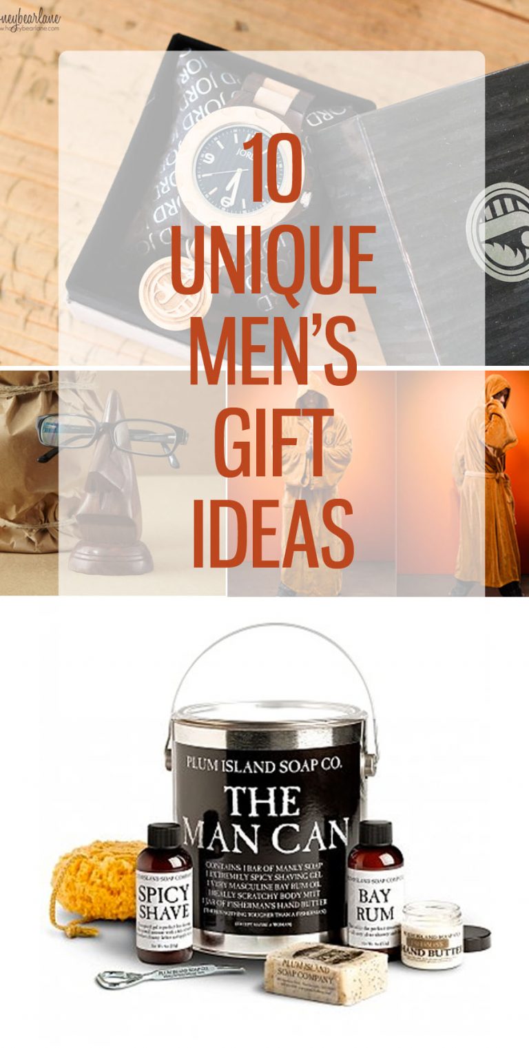 10 Unique Mens Gift Ideas - Honeybear Lane