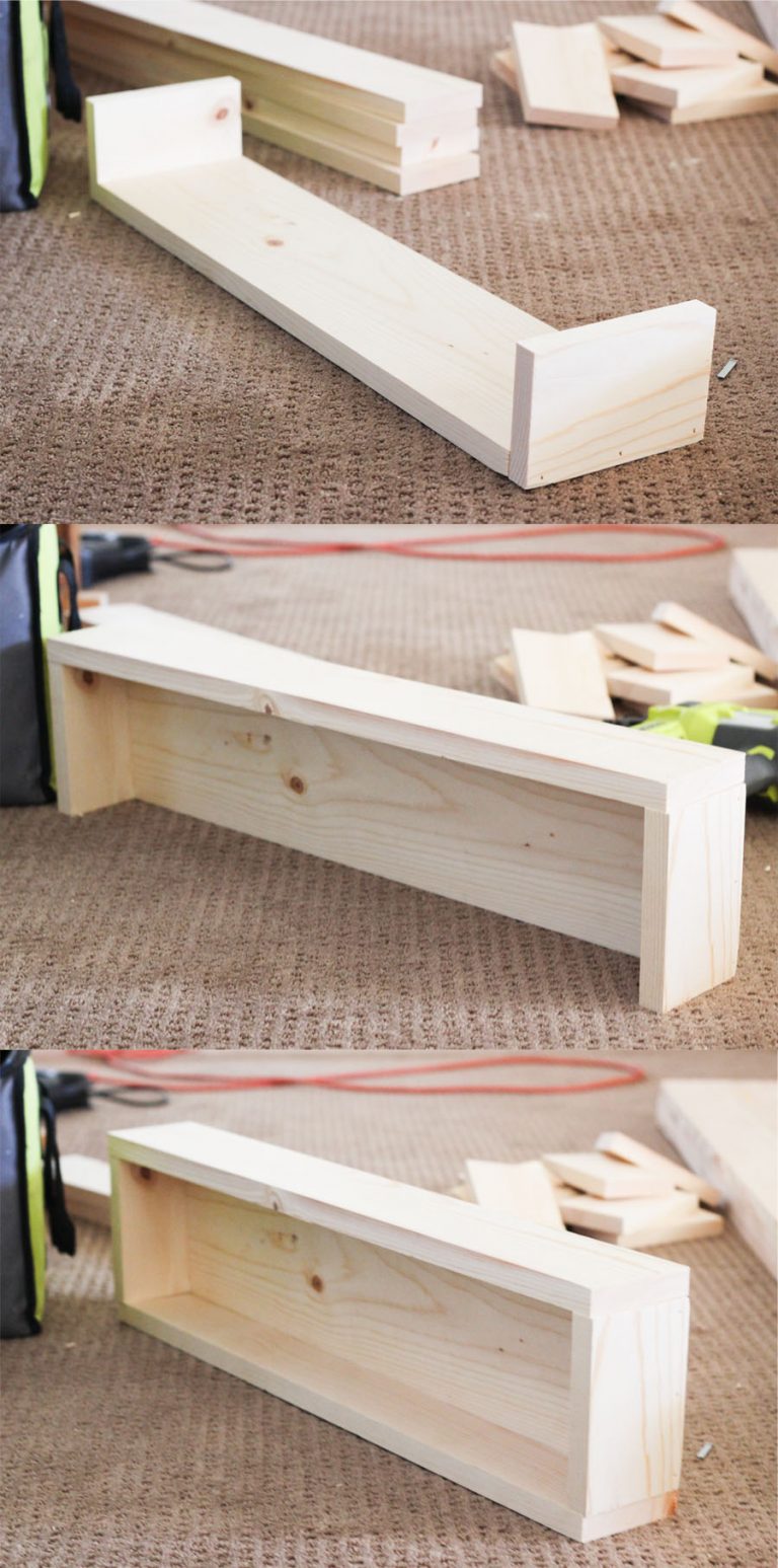 Rustic Wood Box Tutorial - Honeybear Lane