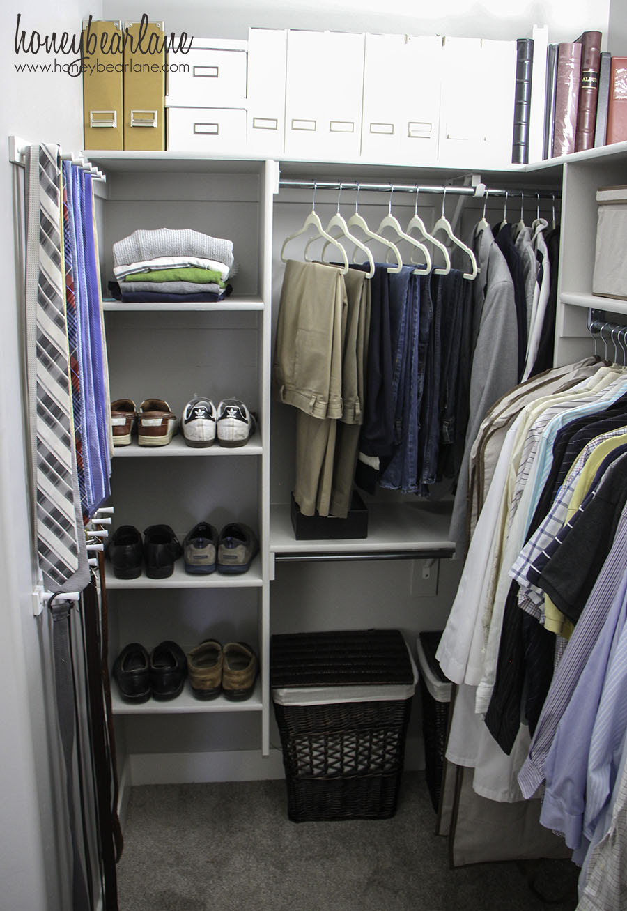 Master Closet Organization - Honeybear Lane