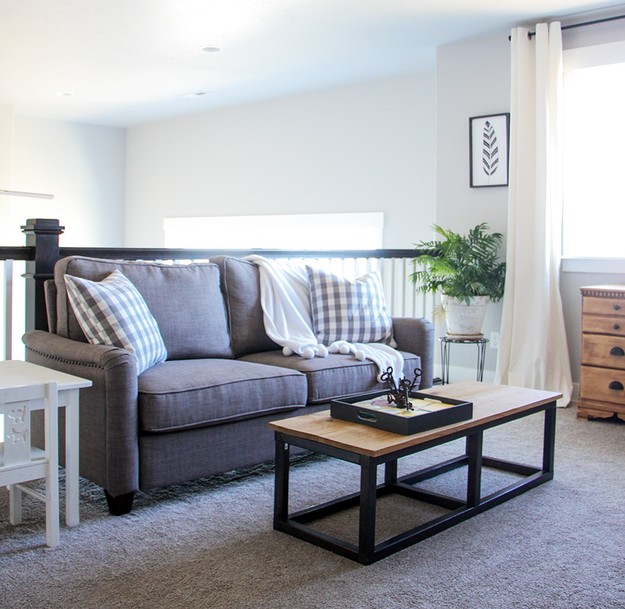 farmhouse loft couch - Honeybear Lane