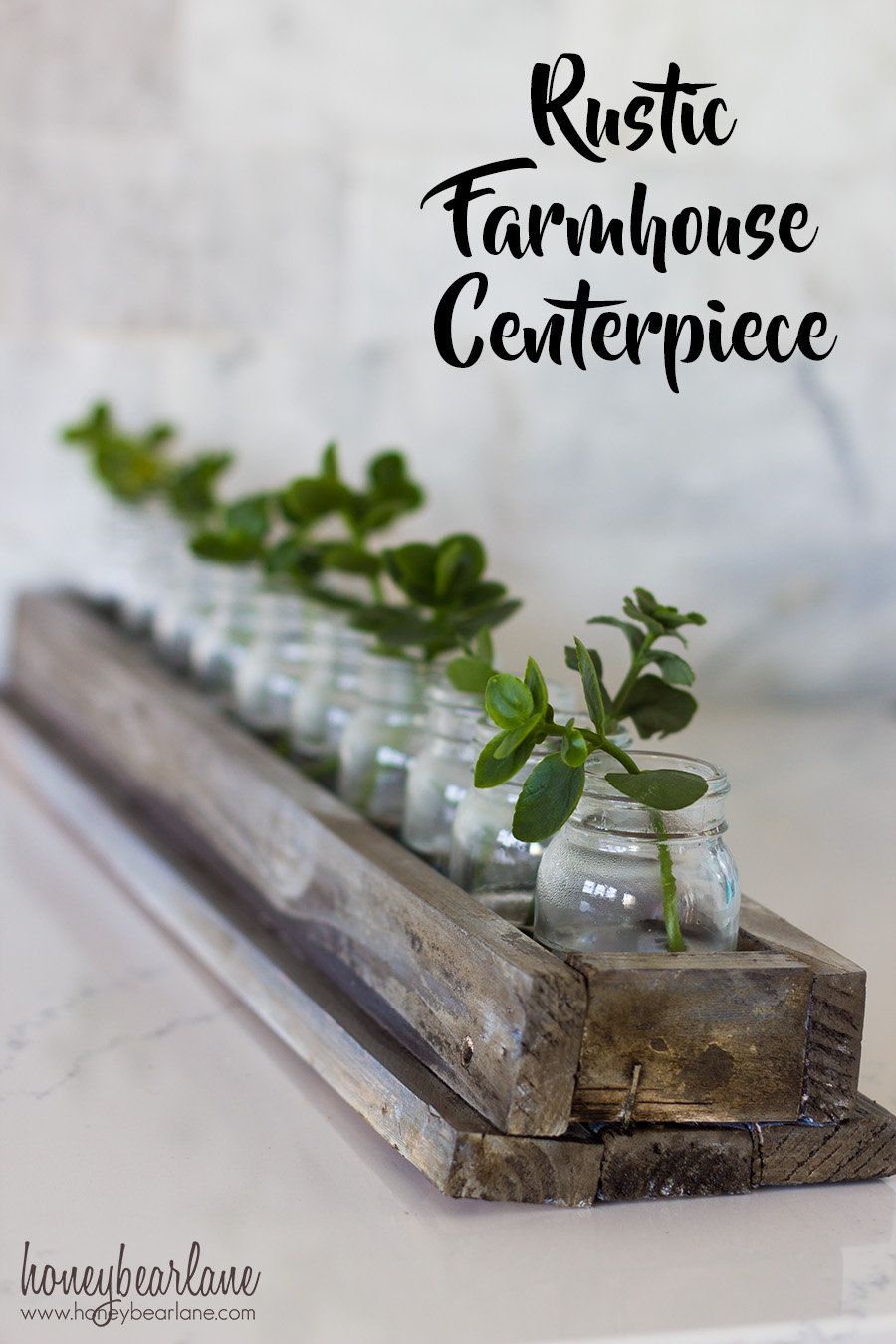 Rustic Farmhouse Centerpiece - Honeybear Lane