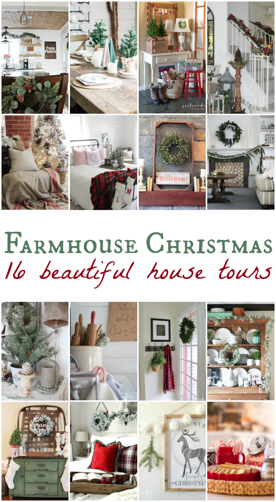A Very Farmhouse Christmas Kitchen - Honeybear Lane
