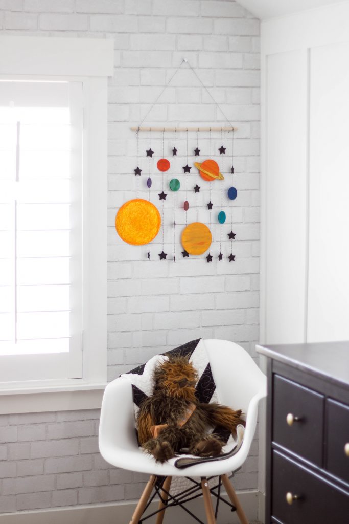 DIY Space Mobile Craft - Honeybear Lane
