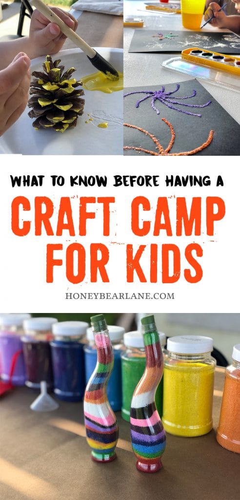 What I Learned from Hosting my First Craft Camp for Kids - Honeybear Lane