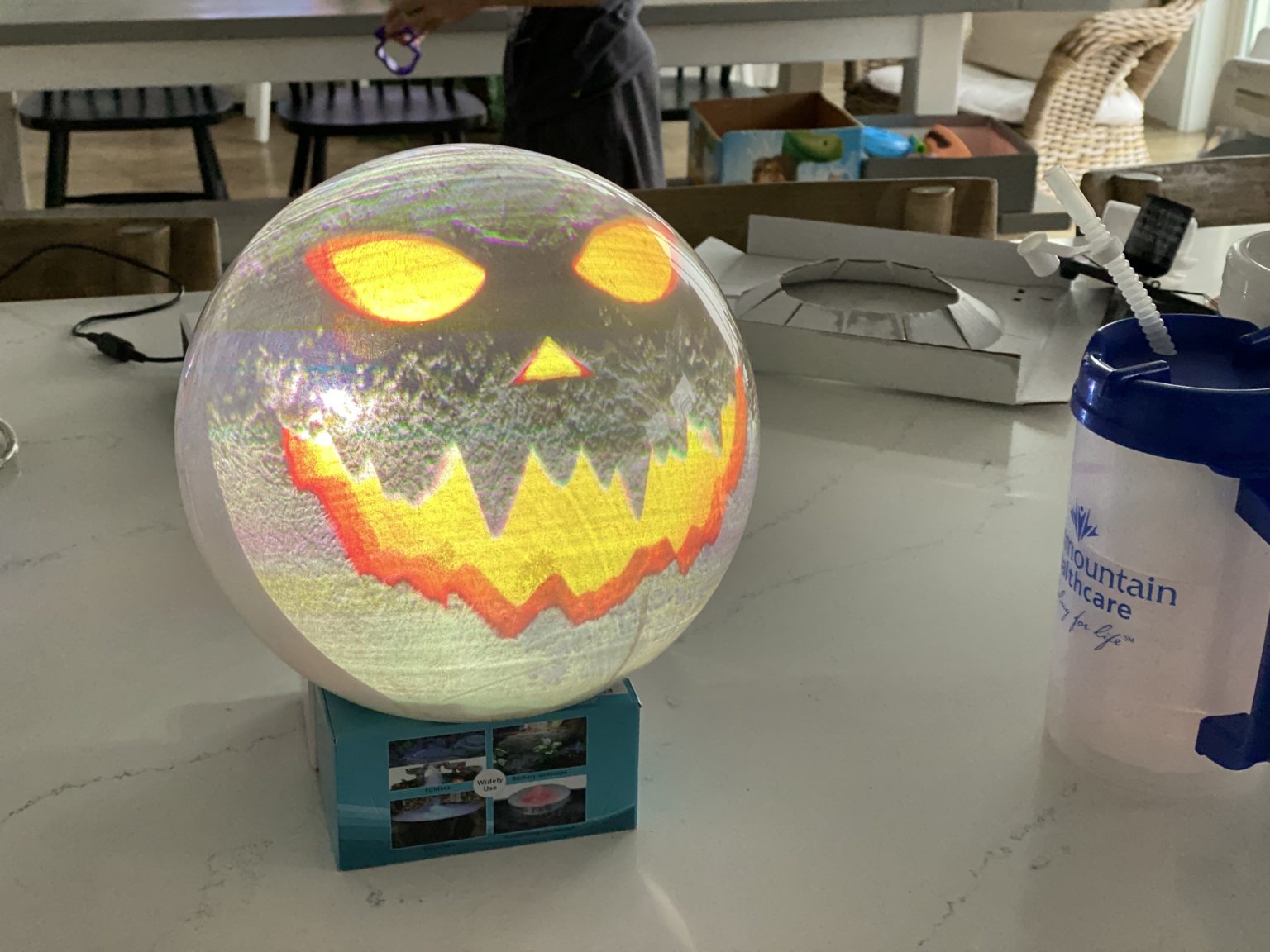 Make Your Own Halloween Crystal Ball - Honeybear Lane