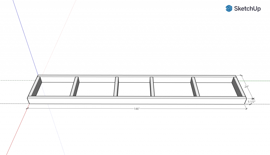Built in Window Seat Plans with Bookshelves and Desk - Honeybear Lane